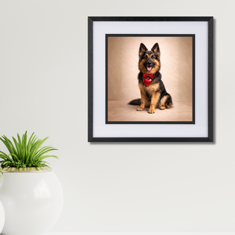 Big Dog, Big Heart – Wall Art Central