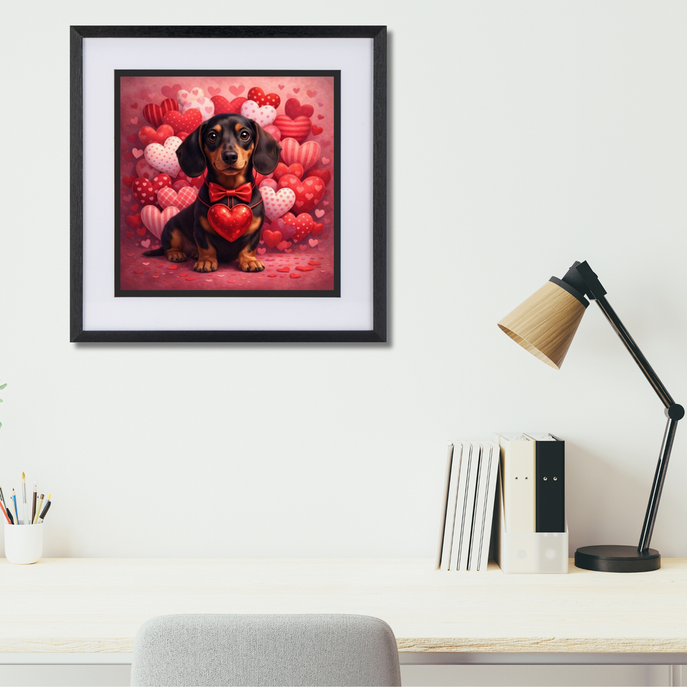 Love Struck Sausage – Wall Art Central