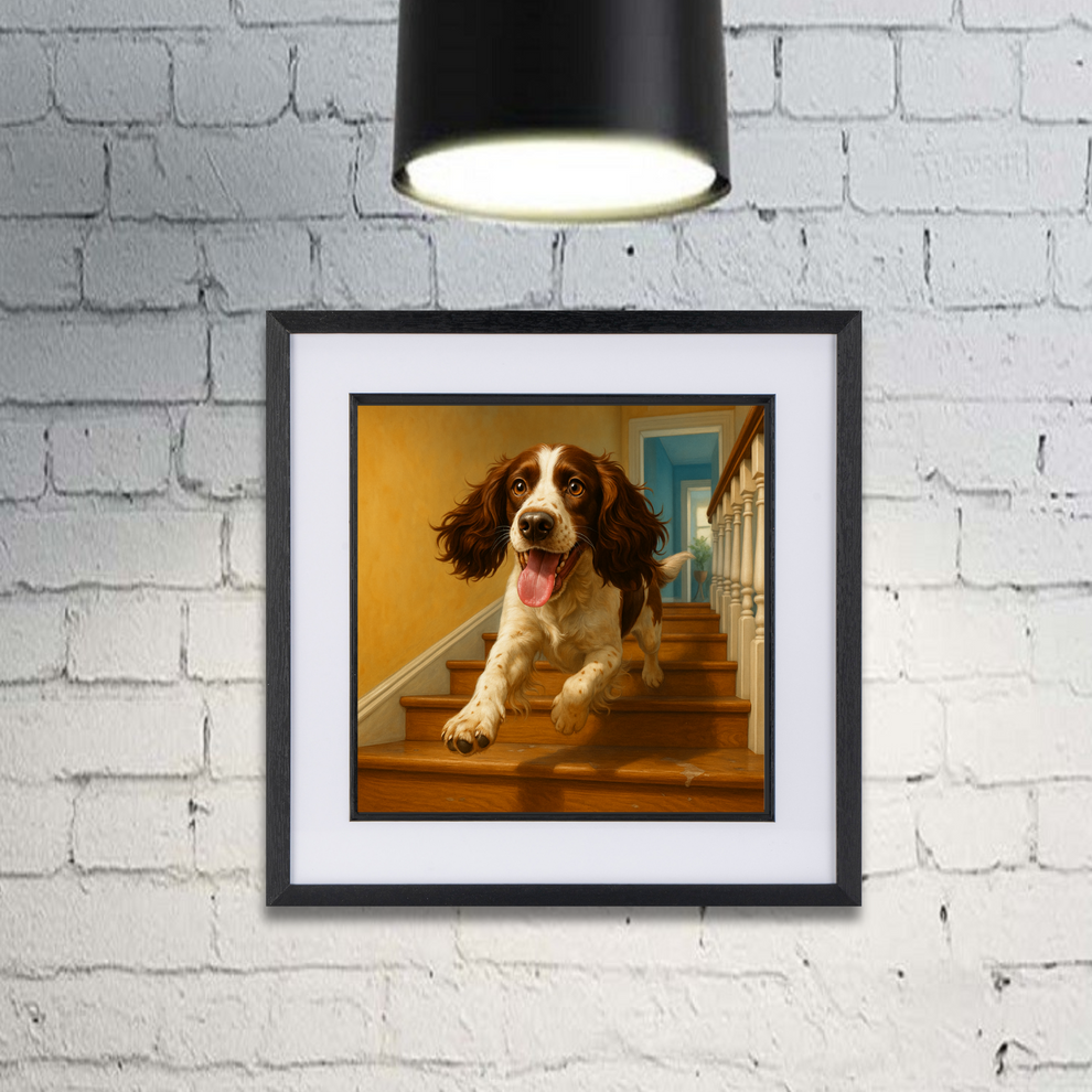 Springer Spaniel Dog Wall Art - Step by Step – Wall Art Central